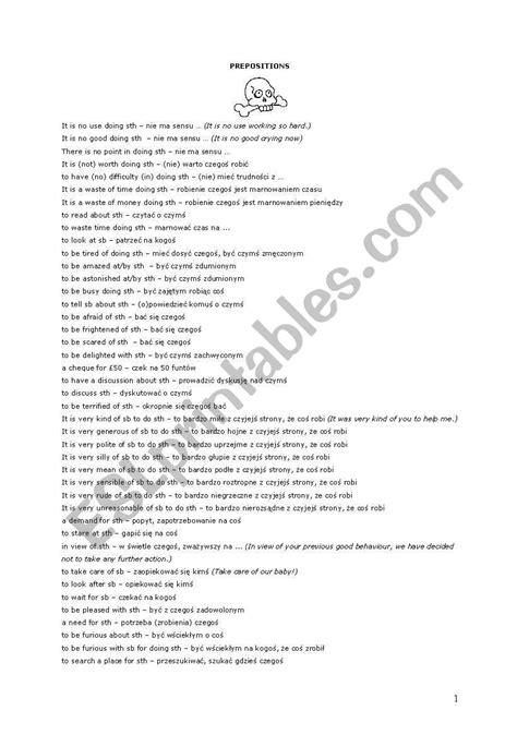 Intervening Prepositional Phrases Worksheet Preposition Worksheets