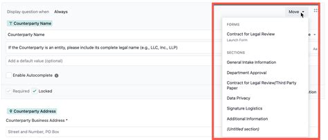 Customize Launch Forms In Workflow Designer Ironclad