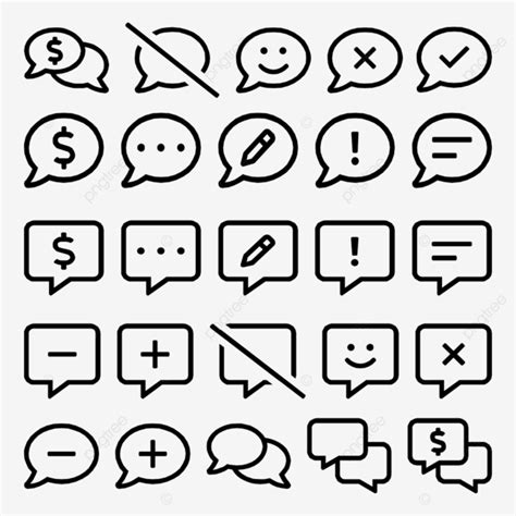Message Icon Vector Message Icon Messageicon PNG And Vector With Transparent Background For