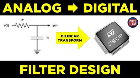 Bilinear Transform Iir Filter Design Stm32 Dsp Phils Lab