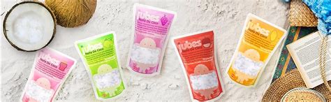 Jubes Strawberry Nata De Coco Jelly Cubes 127 Oz Pack Of