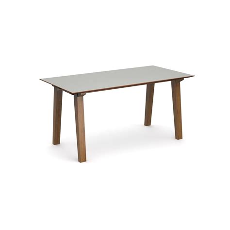 Shop Social Spaces Crew Rectangular Tables With Oak Leg Frame And Mdf