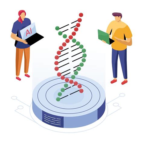Genetic Code Analysis Vector Art Icons And Graphics For Free Download