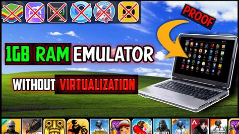 New Android Emulator For 1gb Ram Without Vt Virtualization Technology