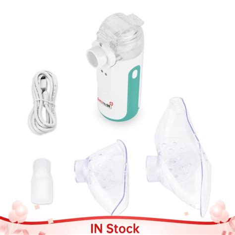 Surgitech Rechargeable Portable Mesh Nebulizer Green New Model Lazada Ph