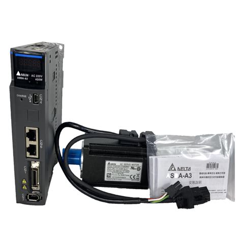 Triple Phase 380V AC Servo Drive For Servo Motor Used In CNC Machine 400W Servo Motor For