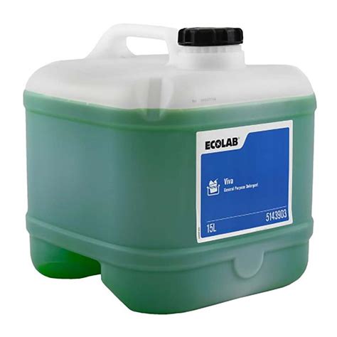 Ecolab Viva Multi Purpose Liquid Detergent 15l Premium Food Packaging