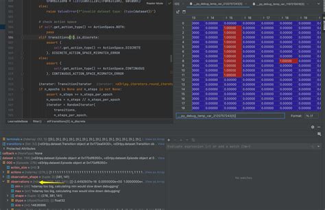 BUG Question Possible Bug Observation Data Changing When Loaded Into TransitionMiniBatch