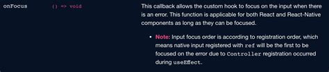 Incorrect Order On Focus Issue 3232 React Hook Form React Hook Form GitHub