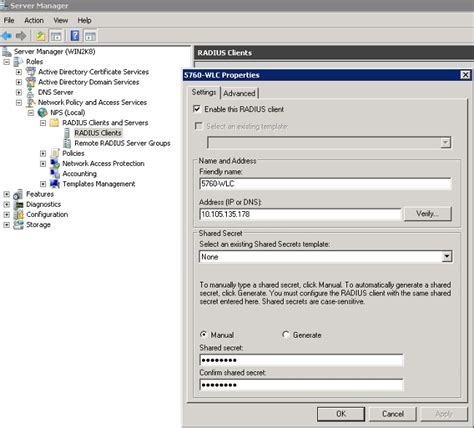 5760 3850 Series Wlc Peap Authentication With Microsoft Nps