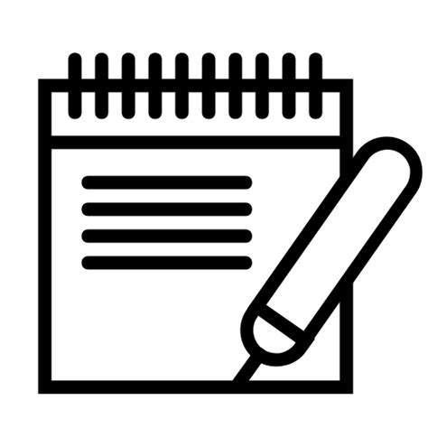 Script Generic Black Outline Icon