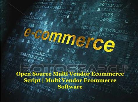 PPT Open Source Multi Vendor Ecommerce Script Multi Vendor