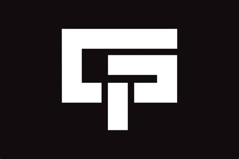 Premium Vector Letter G P Logo Design
