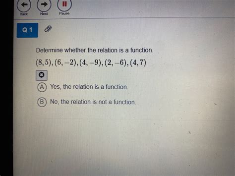 Answered Determine Whether The Relation Is A… Bartleby