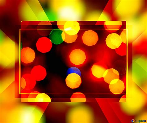 Bokeh Background Background Of Bright Lights Powerpoint Website №185259
