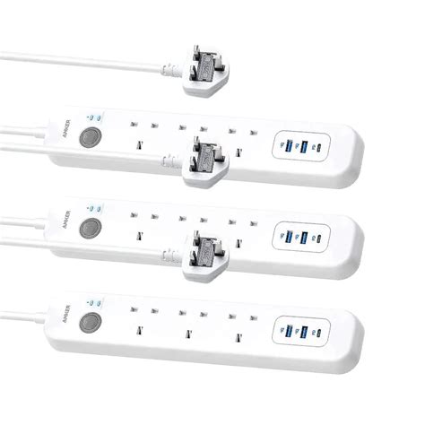 Extension Cord With Usb And Usb C Extension Socket Power Strip A9136
