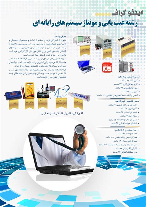 گزارش تهیه بروشور معرفی رشته های فنی و کاردانش کامپیوتر