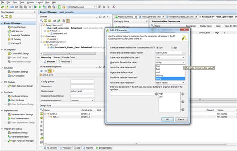 Types Of Customization Parameters In Ip Packager
