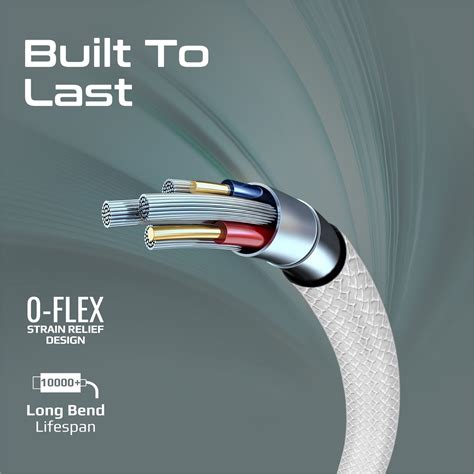 Promate 2m Usb A To Usb C Super Flexible Cable Supports 2a