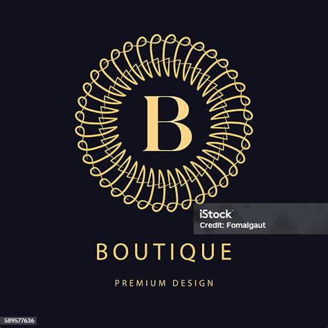 모노그램 디자인 우아한 템플릿 우아한 비즈니스 엠블럼 문자 B 벡터 0명에 대한 스톡 벡터 아트 및 기타 이미지 0명 고풍스런 곧은 Istock