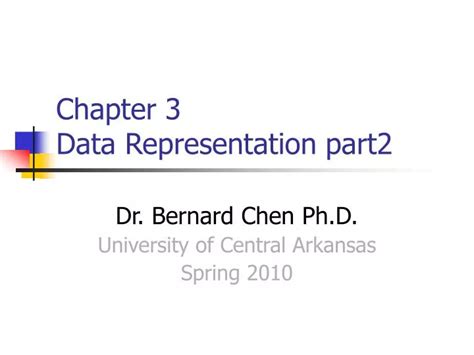Ppt Chapter 3 Data Representation Part2 Powerpoint Presentation Free Download Id596583