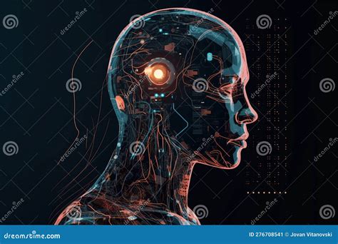 System Artificial Intelligence Chatgpt Chat Bot Ai Technology Smart Robot Ai Stock Illustration