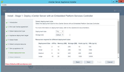 Learning VSphere 6 5 Part 6 Deploying VCSA With Embedded PSC