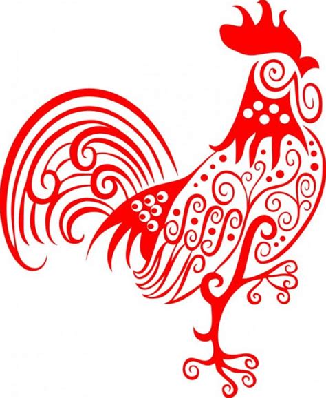 Шаблони новорічних витинанок до року Півня Ідеї декору Chicken Clip Art Rooster Art