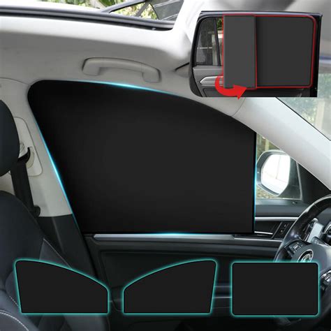 汽車磁吸遮陽簾 全遮光不透光 磁性汽車窗簾 車用遮光布 強磁遮陽窗簾 車內防曬【zg0102】《約翰家庭百貨 露天市集 全台最大的網路購物市集