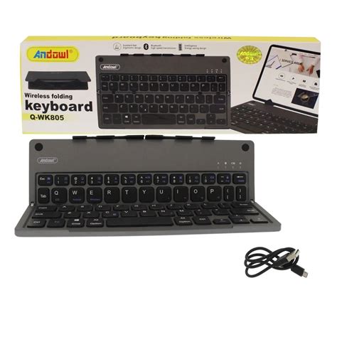 Andowl Wireless Folding Keyboard Q Wk805