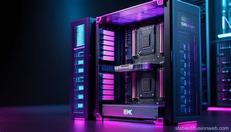 Cloud Computing Infrastructure Blue Purple Pink Cpu Stable