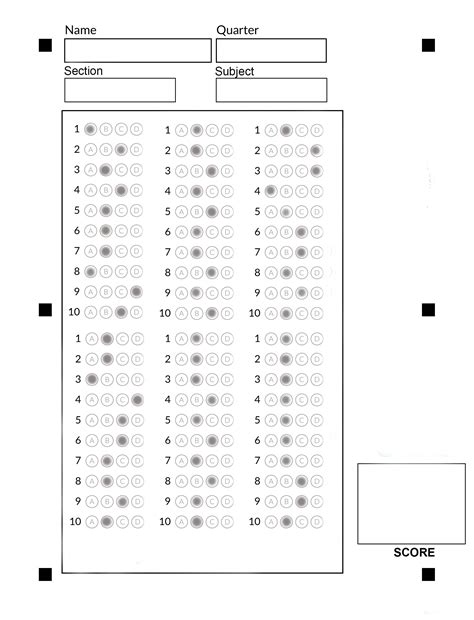 mcqs with more than 5 questions · issue 2 · murtazahassan optical mark