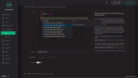 11 tdengine集成emqx：通过规则引擎实现设备数据直接入库 tdenginegui csdn博客