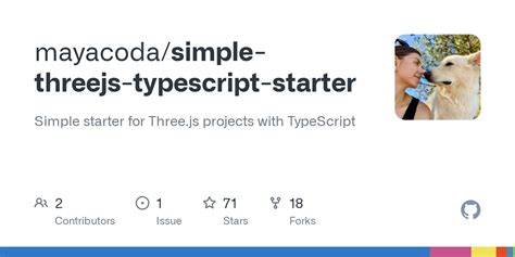 Github Mayacodasimple Threejs Typescript Starter Simple Starter For
