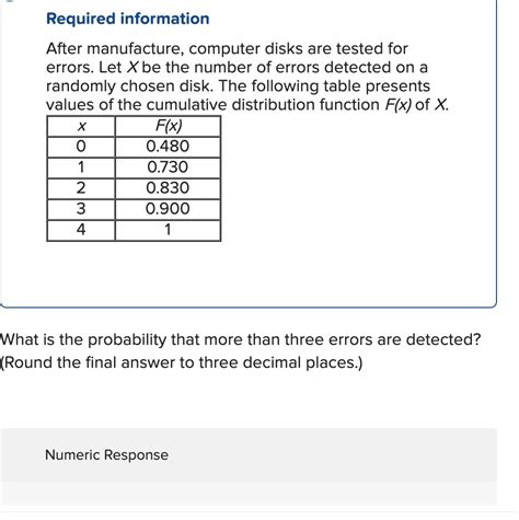 Solved Required Information After Manufacture Computer