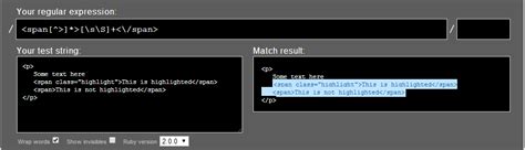 Regex Regular Expression To Get Span Tag Stack Overflow