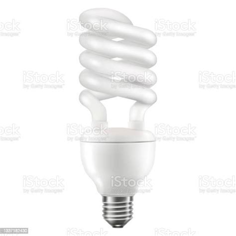 Led 발광 다이오드 에너지 절약 전구 경제적 전구 흰색 배경에 격리 3d 벡터 사실적 일러스트 0명에 대한 스톡 벡터 아트 및 기타 이미지 Istock
