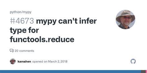 Mypy Cant Infer Type For Functoolsreduce · Issue 4673 · Pythonmypy