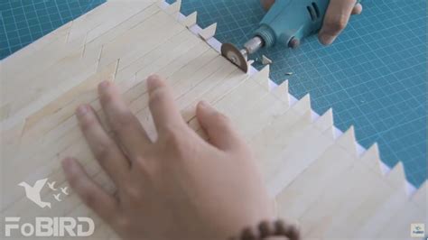 How To Make A House Model Using Popsicle Sticks And Led Lights Fobird