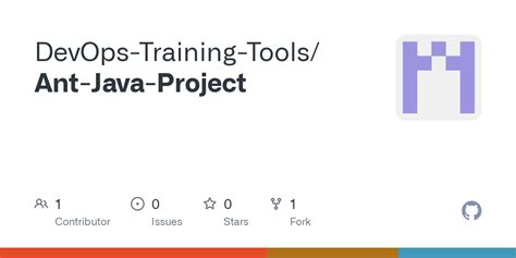github devops training tools ant java project