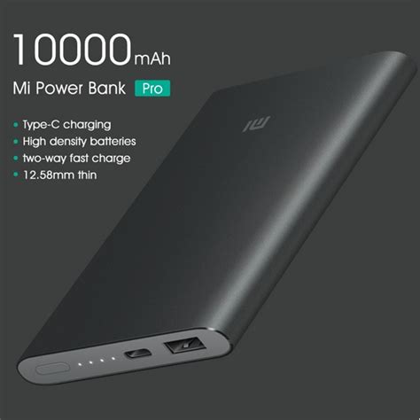 Xiaomi Mi Powerbank Pro Mah Type C Gen Powerbank Mah Usb A Shopee Singapore