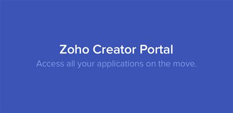 Zoho Creator Customer Portal Latest Version 2 8 For Android App Business