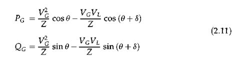 Power Transfer And Reactive Power Calculation Of Sending And Received Voltages In Terms Of