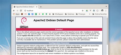 Apache Server Localhost — Webig