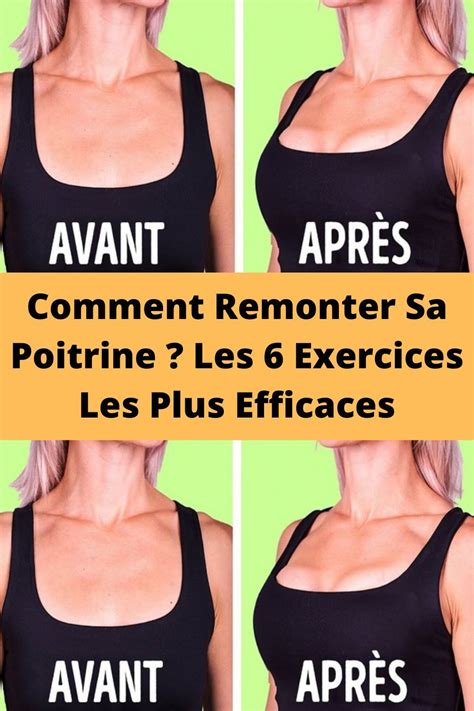 Comment Remonter Sa Poitrine Les 6 Exercices Les Plus Efficaces Tank