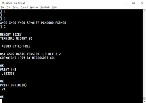 6502 Osi 8k Basic Xenesis