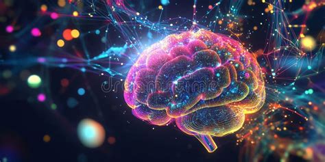 A Glowing Futuristic Ai Powered Next Generation Education System Featuring Cybernetic