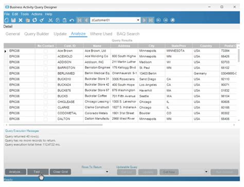 Importing Epicor Software Data Into Excel Using Rest Services