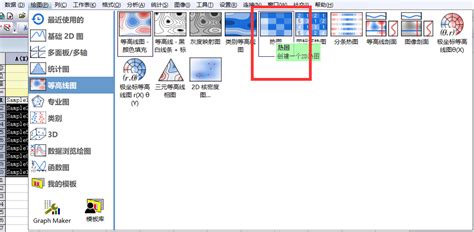 如何使用origin绘制差异性热图 哔哩哔哩