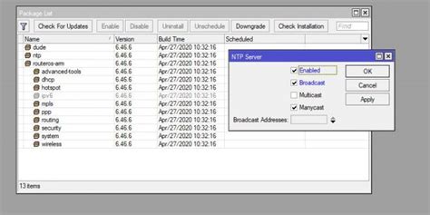 Install Dan Setting NTP Server Di Mikrotik Quadrant Co Id